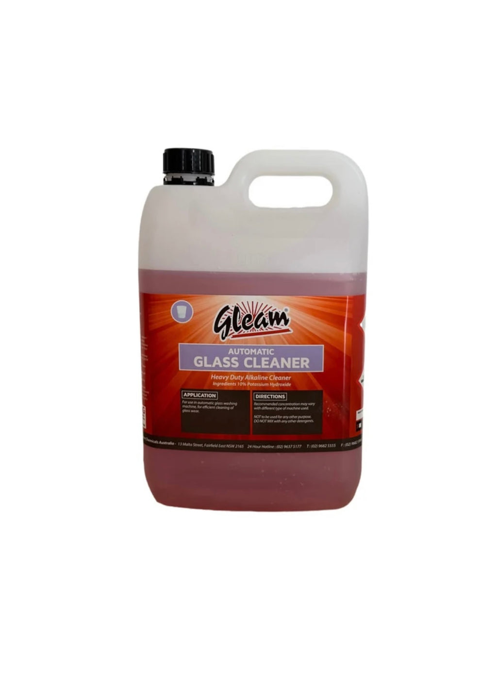 SPECIAL AUTOMATIC GLASS CLEANER 5L – Gleam Chemicals Australia