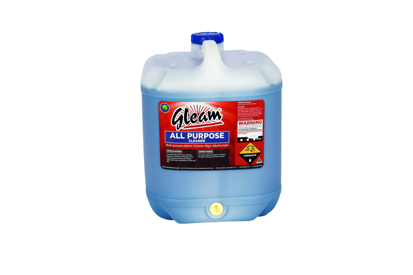 Order All Purpose Cleaner 20L | Gleam Chemicals Australia